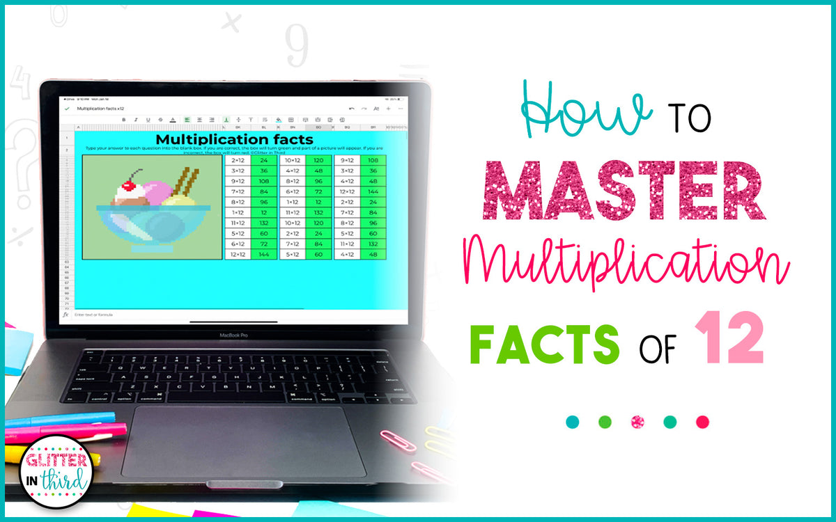 How to MASTER Multiplication Facts of 12 – Shop Just Lovely Things